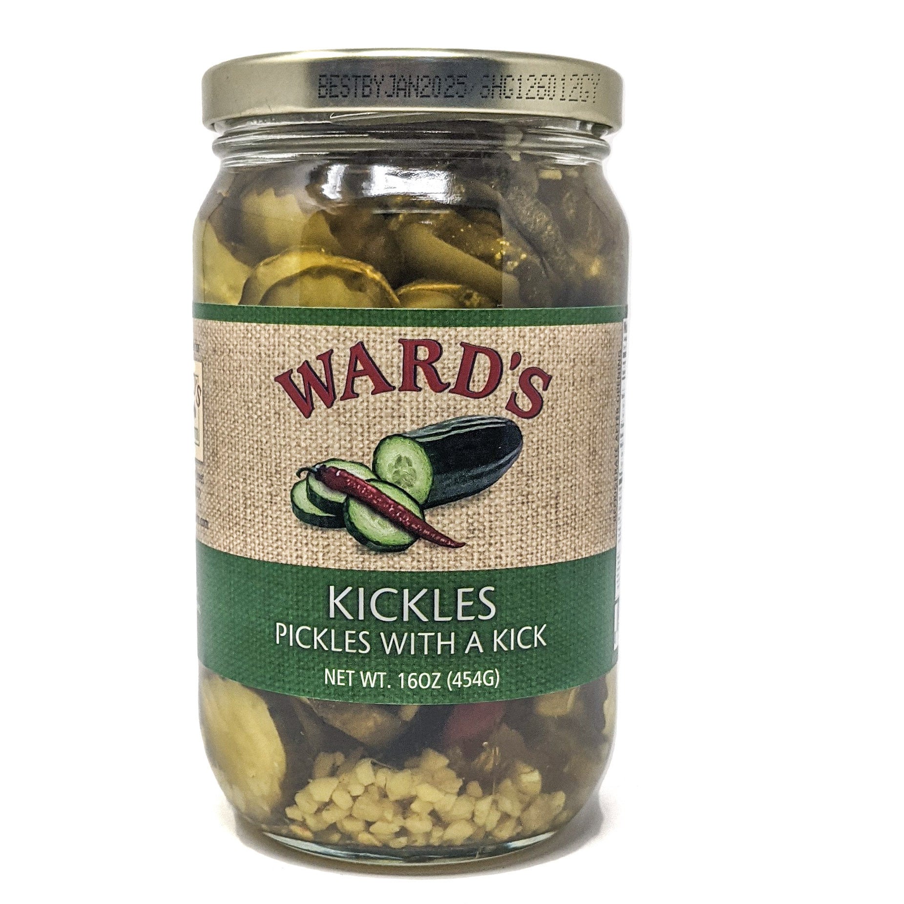 PICKLE KICKLES WARD'S BERRY FARM 16oz | Cape Abilities Farm